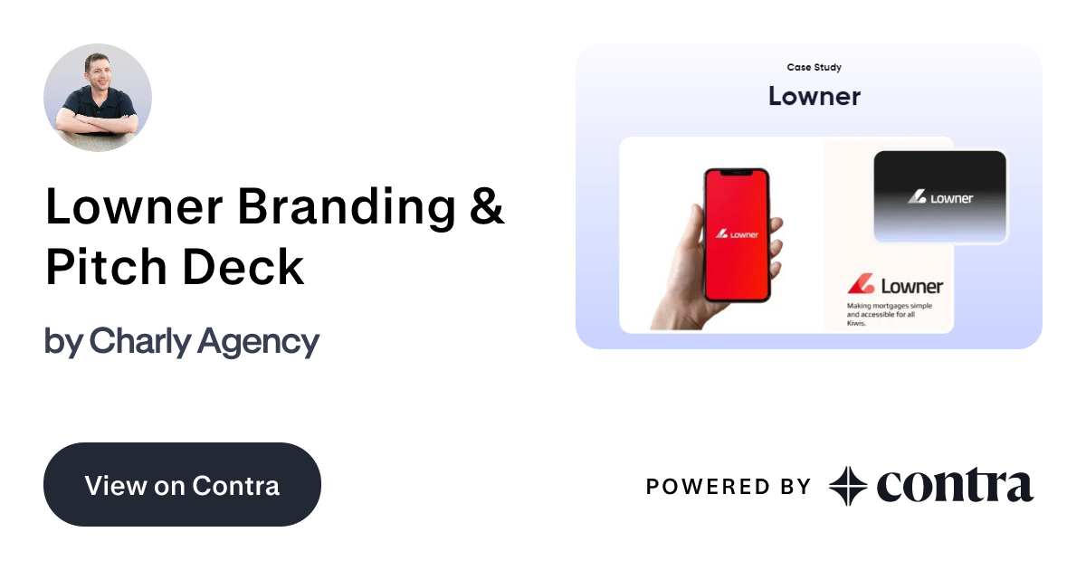 Lowner Branding & Pitch Deck by Charly Agency
