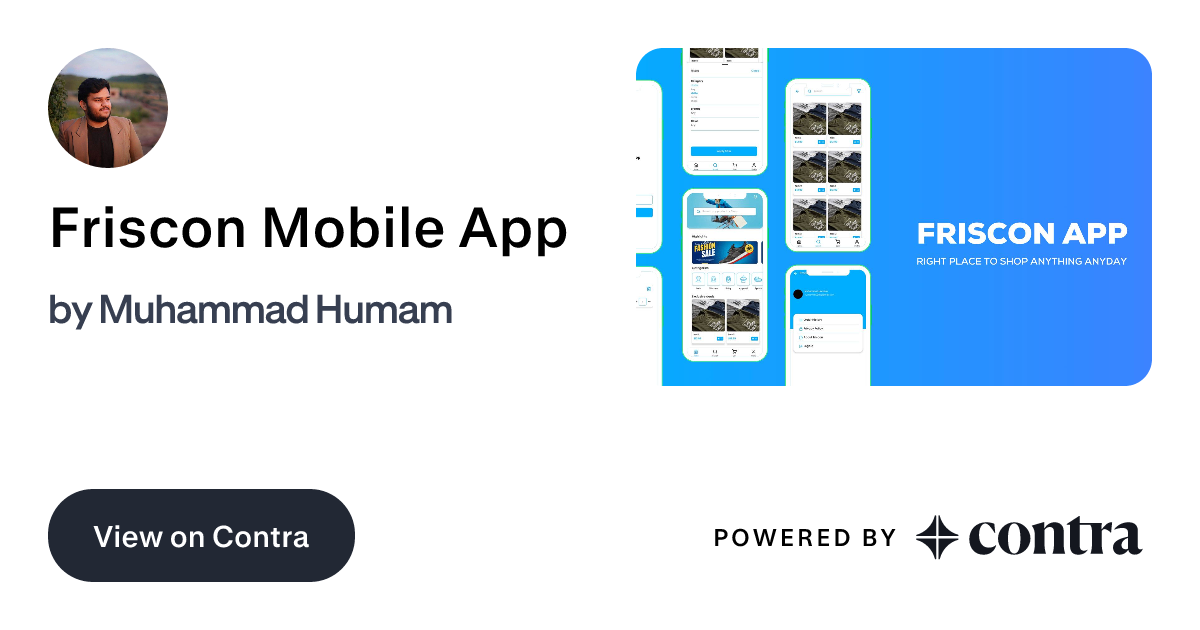 Friscon Mobile App by Muhammad Humam