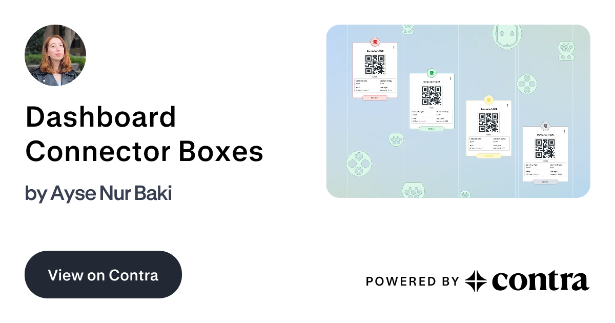 Dashboard Connector Boxes by Ayse Nur Baki
