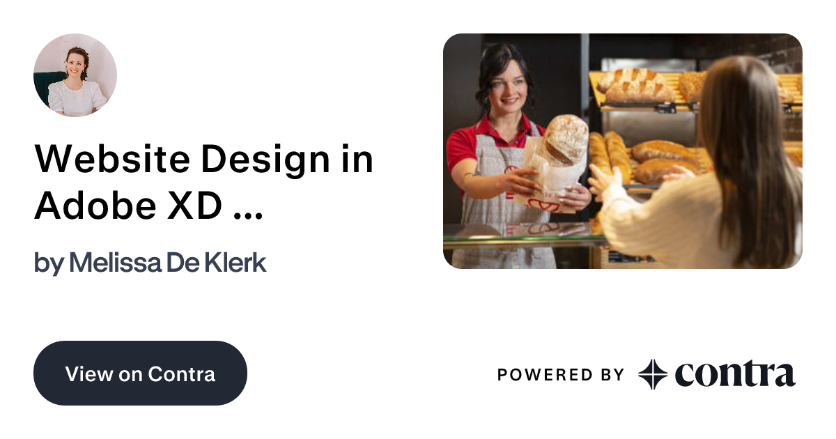 Website Design in Adobe XD and Built with WordPress & Gutenberg by Melissa De Klerk