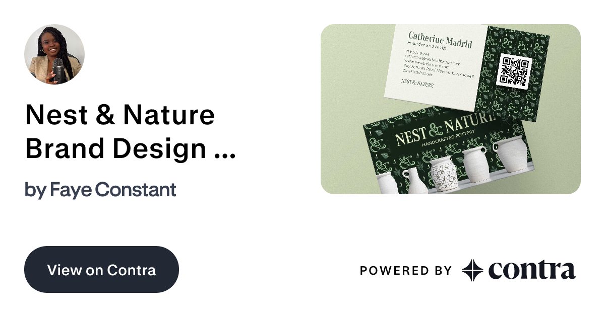 Nest & Nature Brand Design & Expansion by Faye Constant