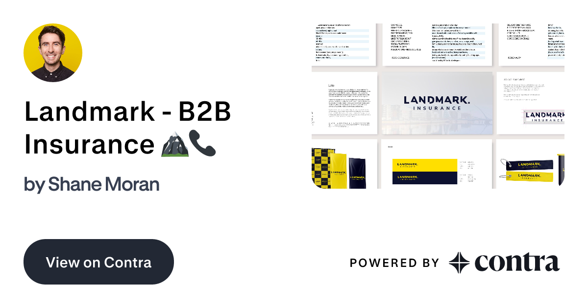 Landmark - B2B Insurance 🏔️📞 by Shane Moran