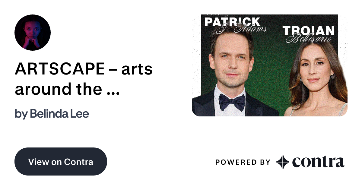 ARTSCAPE – arts around the world by Belinda Lee