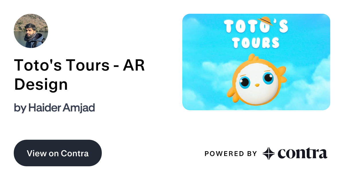 Toto's Tours - AR Design by Haider Amjad