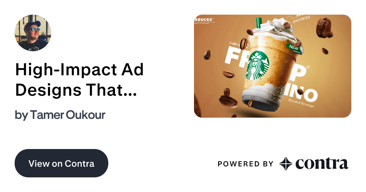 High-Impact Ad Designs That Drive Results by Tamer Oukour