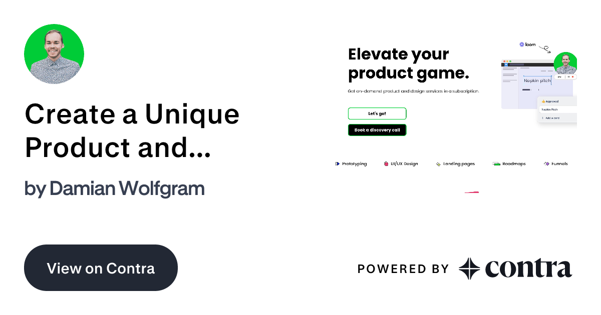 Create a Unique Product and Design Subscription Service by Damian Wolfgram