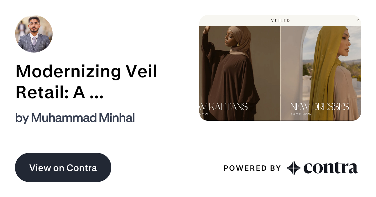 Modernizing Veil Retail: A Shopify Makeover by Muhammad Minhal