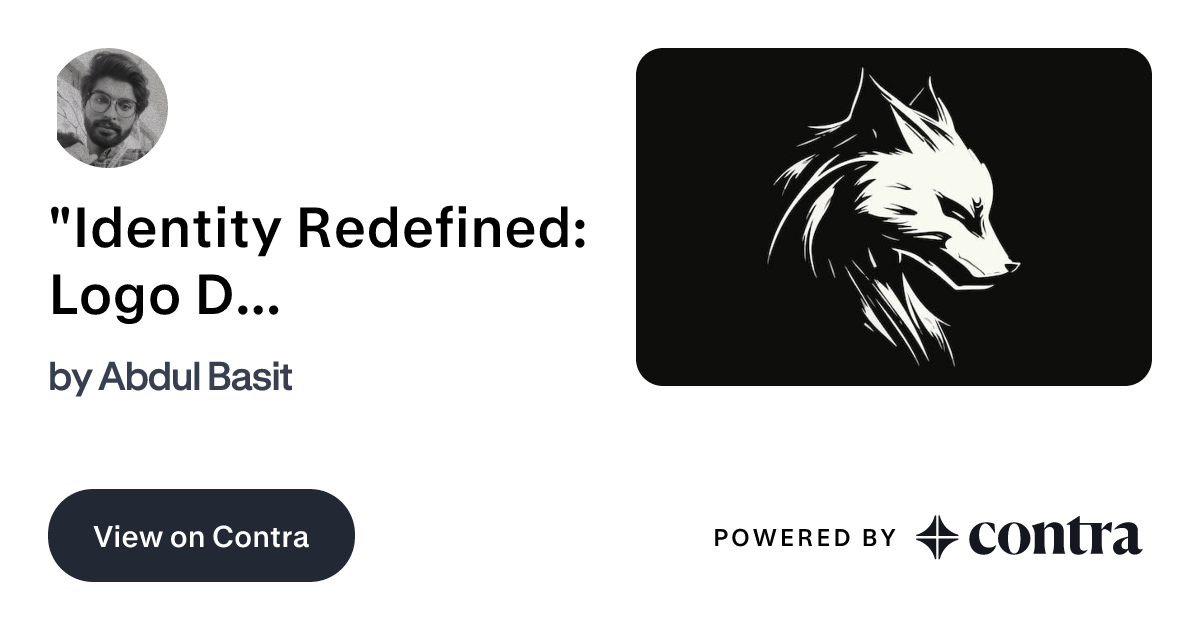 "Identity Redefined: Logo Design for Brand Excellence" by Abdul Basit