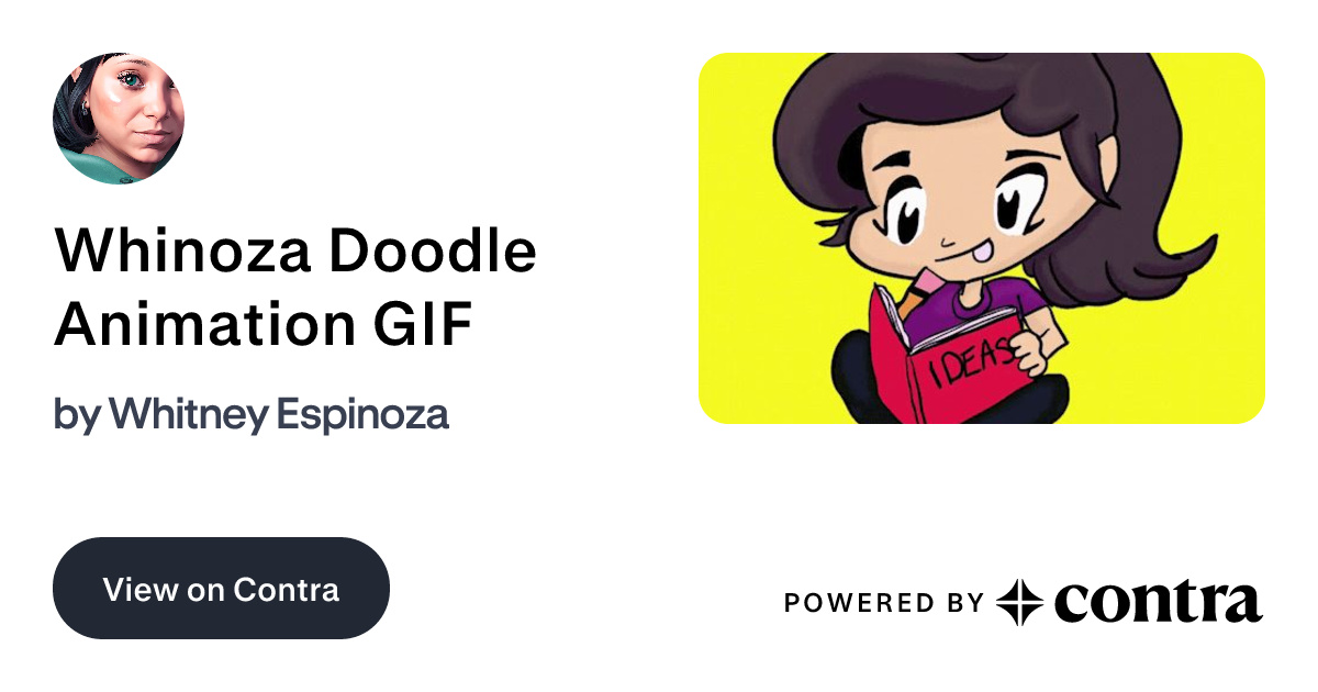 Whinoza Doodle Animation GIF by Whitney Espinoza