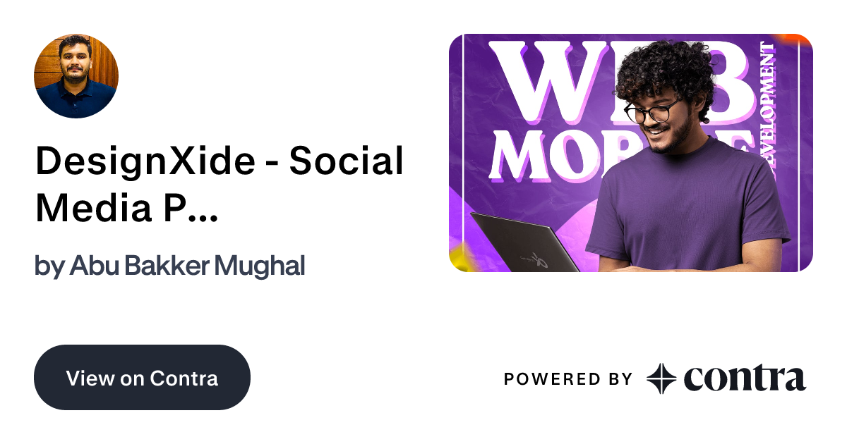 DesignXide - Social Media Post & Company Introduction :: Behance by Abu Bakker Mughal