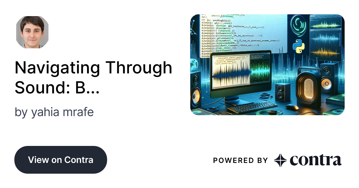 Navigating Through Sound Bypassing Audio Captchas With Python By Yahia Mrafe