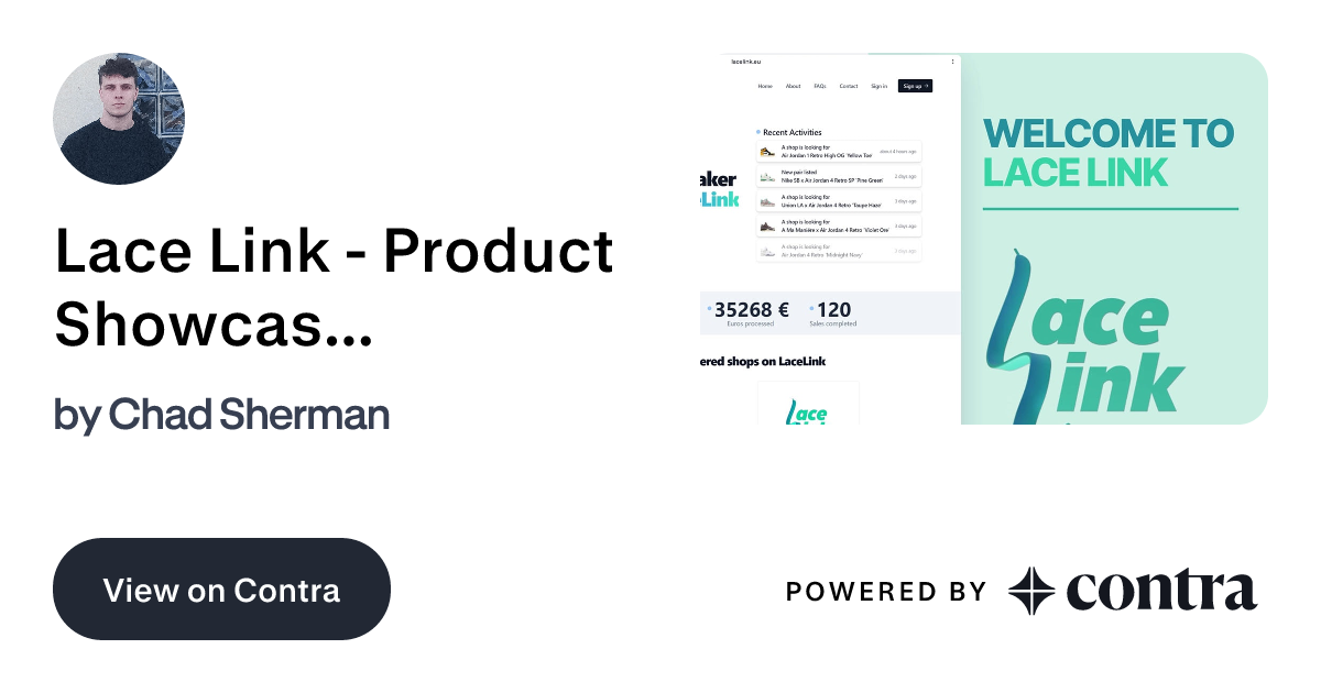 Lace Link - Product Showcase Video Production/Animation by Chad Sherman