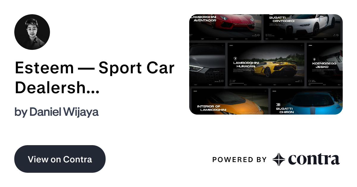 Esteem — Sport Car Dealership Template by Daniel Wijaya