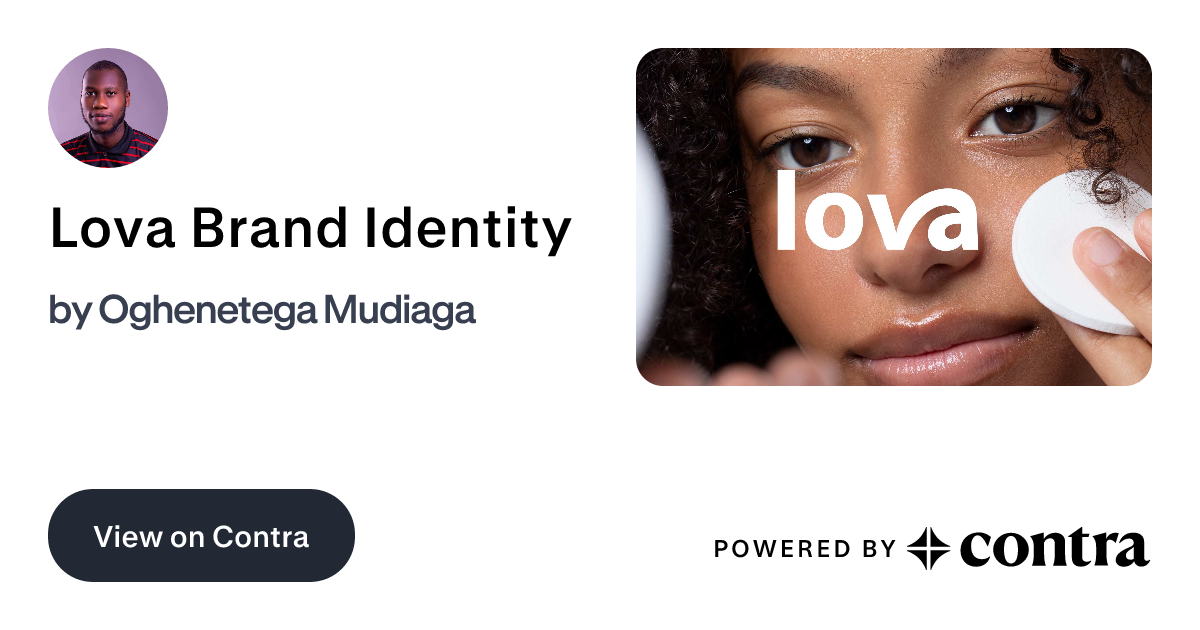 Lova Brand Identity by Oghenetega Mudiaga