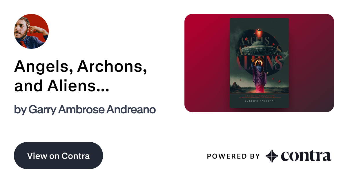 Angels, Archons, and Aliens | Book Assets by Garry Ambrose Andreano