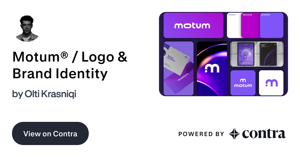 Motum® / Logo & Brand Identity by Olti Krasniqi
