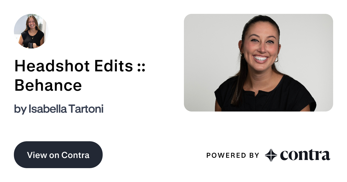 Headshot Edits :: Behance by Isabella Tartoni