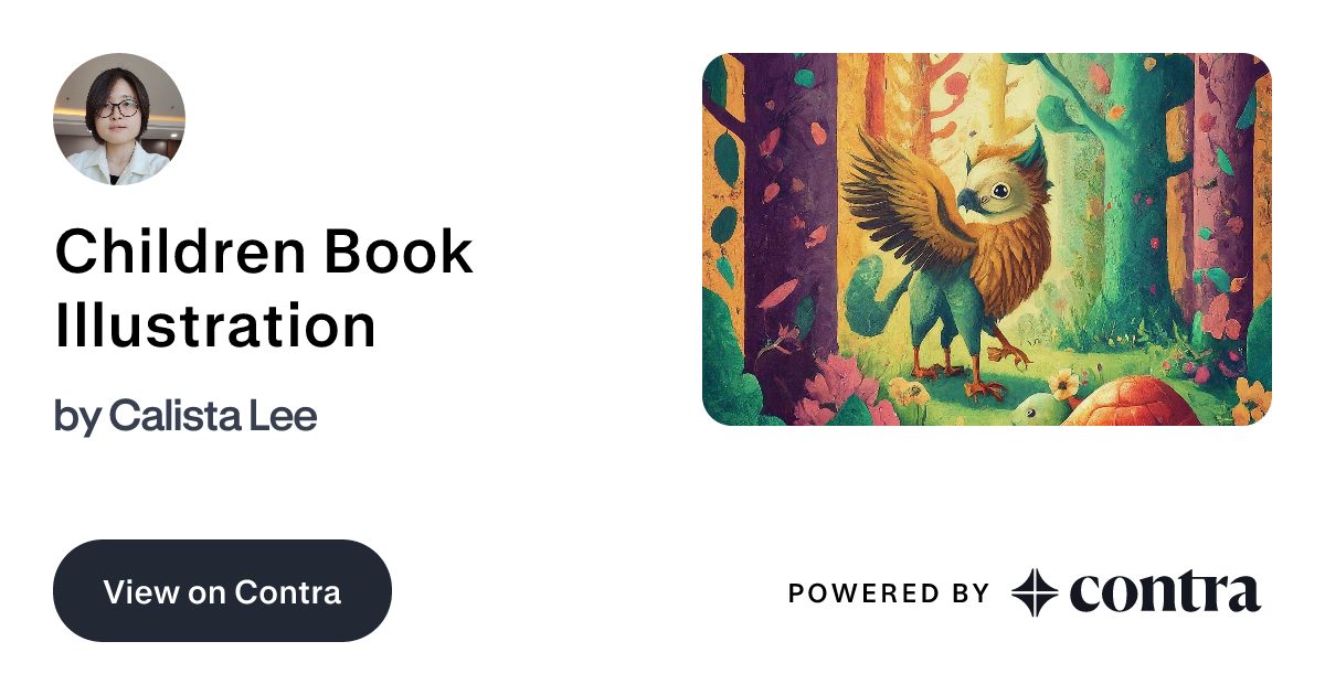 Children Book Illustration by Calista Lee