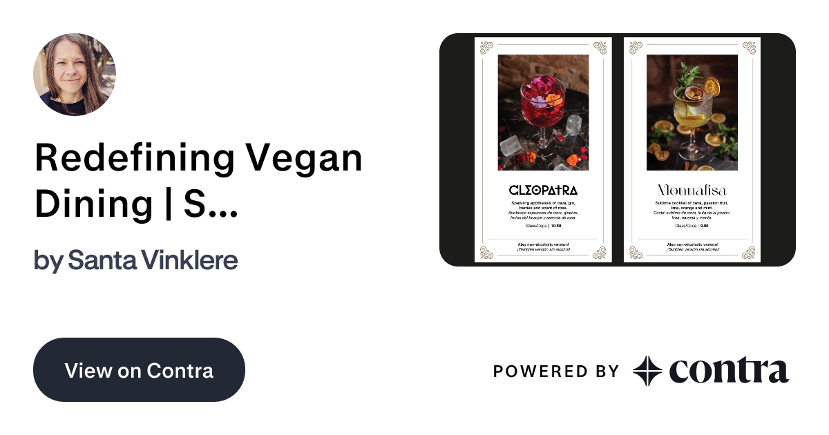 #Bubita Sangria Bar | Restaurant Menu Design by Santa Vinklere