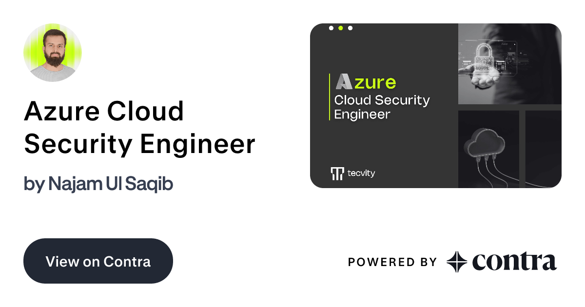 Azure Cloud Security Engineer by Najam Ul Saqib
