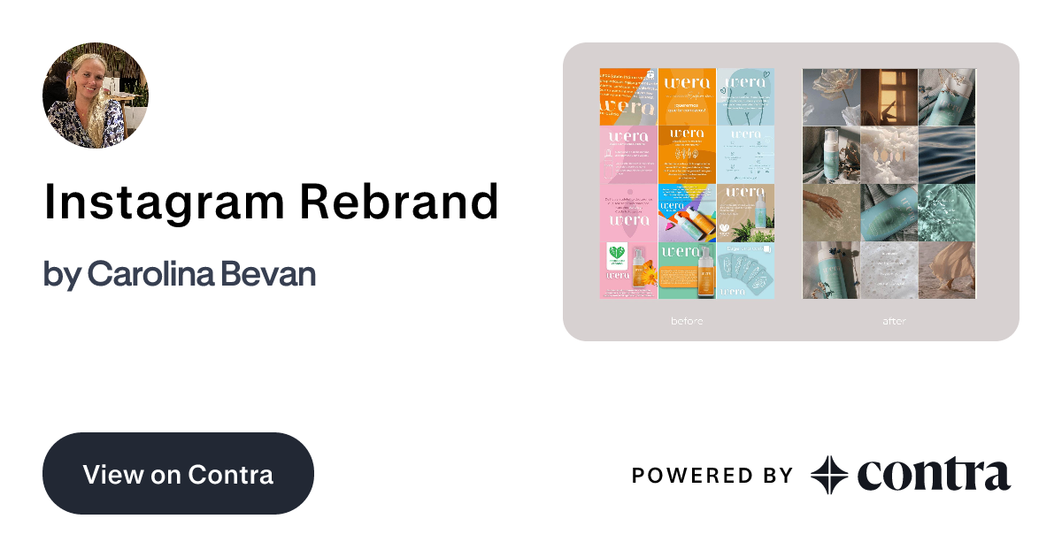 Instagram Rebrand by Carolina Bevan