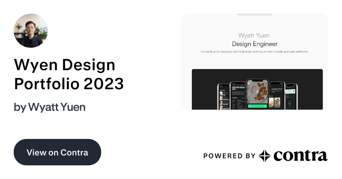 Wyen Design Portfolio 2023 by Wyatt Yuen