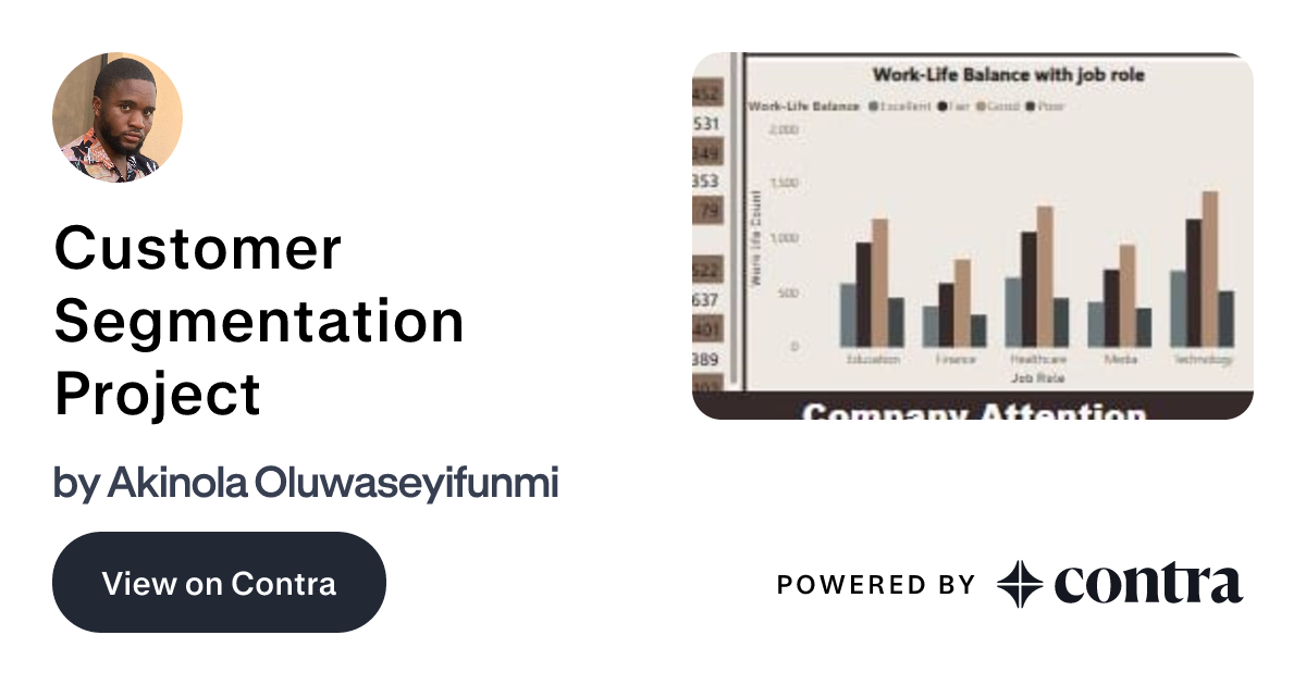 Customer Segmentation Project by Akinola Oluwaseyifunmi