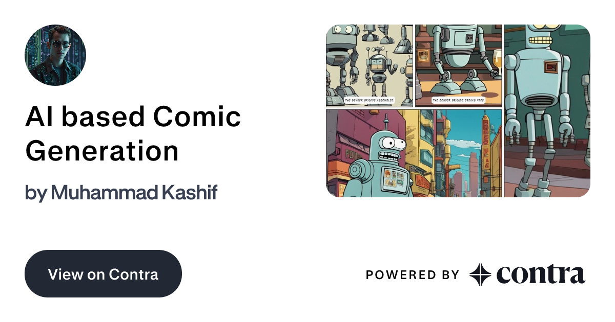 AI based Comic Generation by Muhammad Kashif