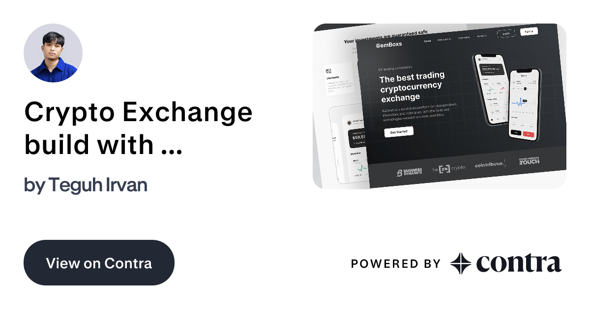 Crypto Exchange build with BuildShip, Vue.JS & Flutterflow by Teguh Irvan