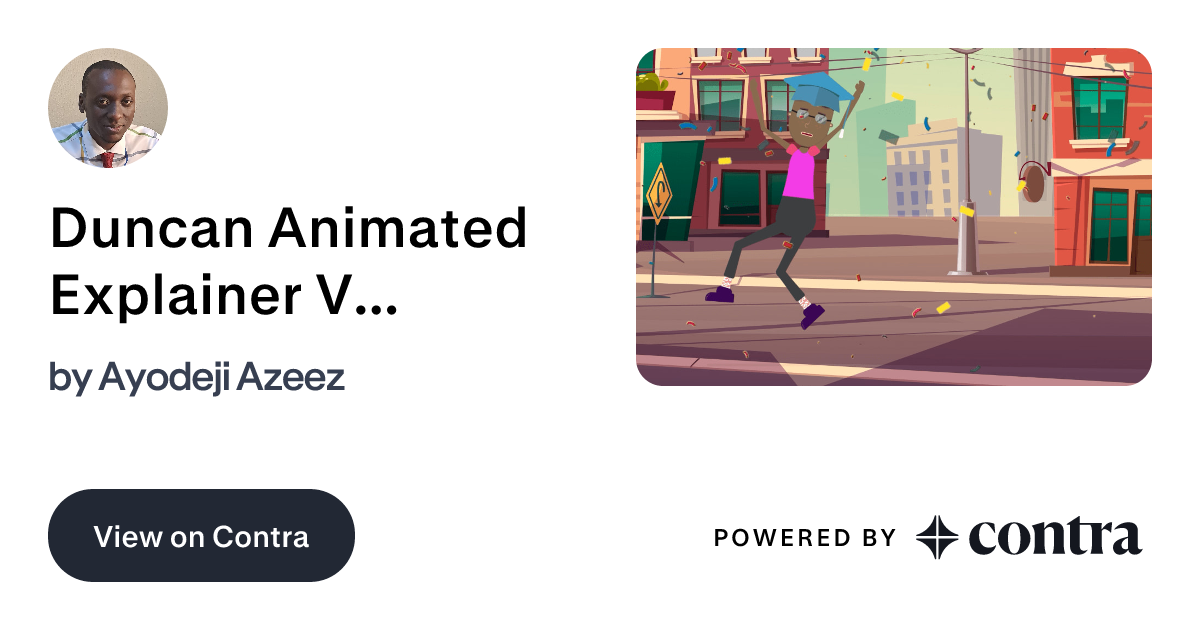 Duncan Animated Explainer Video by Ayodeji Azeez