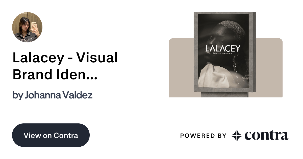 Lalacey - Visual Brand Identity & Web Design by Johanna Valdez