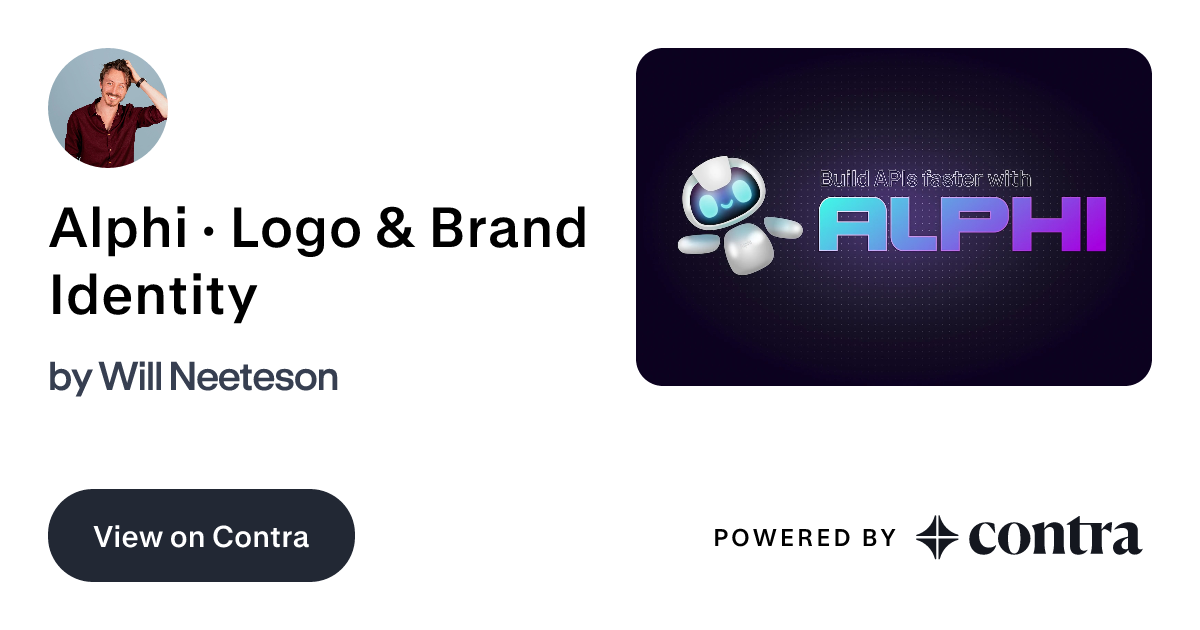 Alphi · Logo & Brand Identity by Will Neeteson