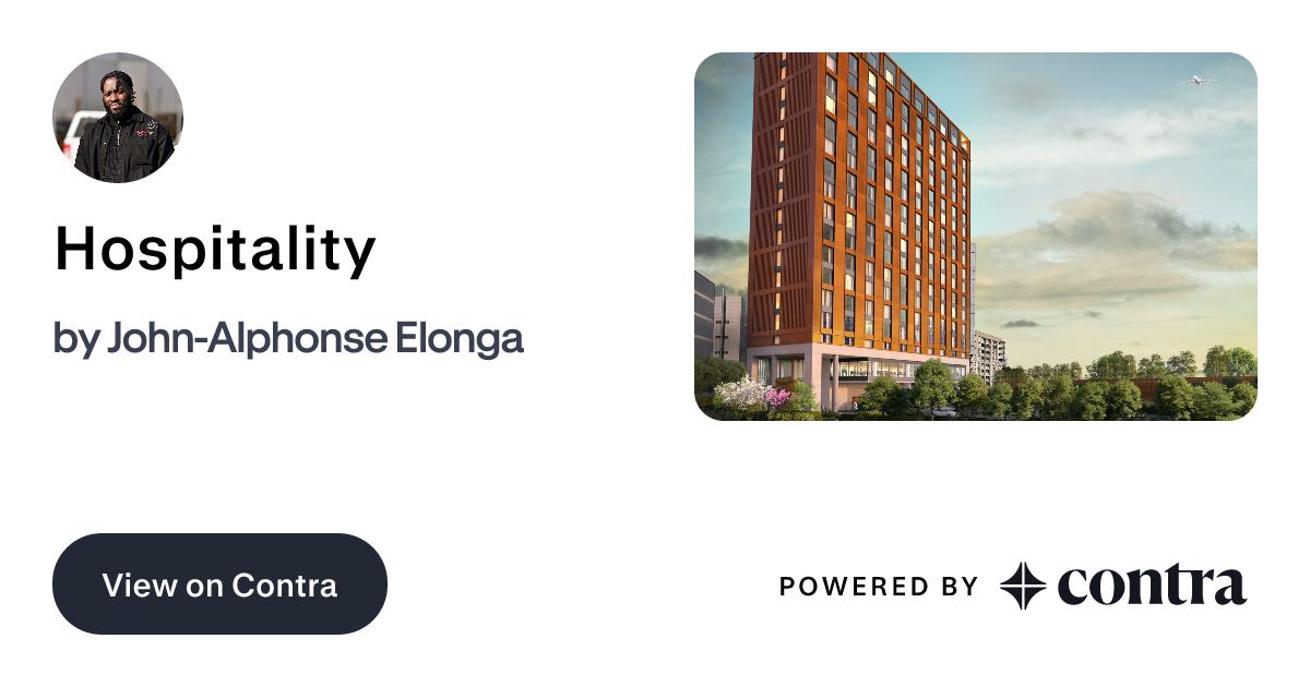 Hospitality by John-Alphonse Elonga