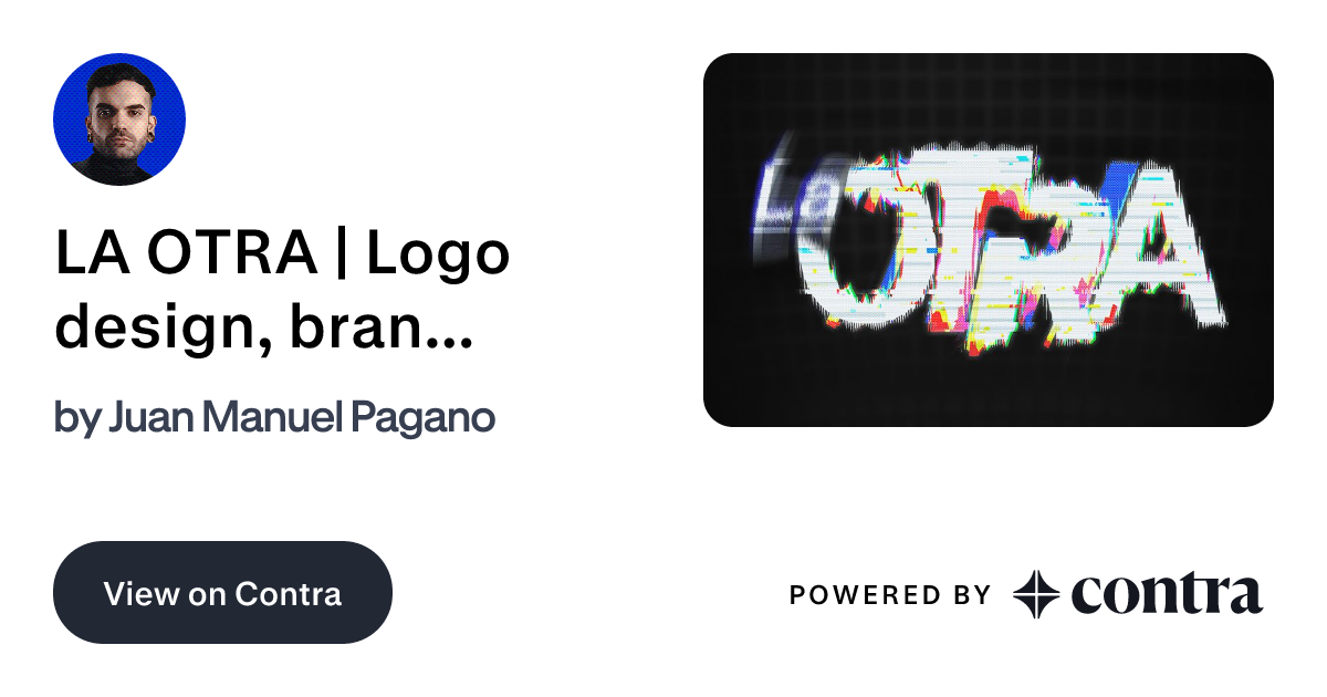 LA OTRA | Logo design, branding and social media videos by Juan Manuel ...