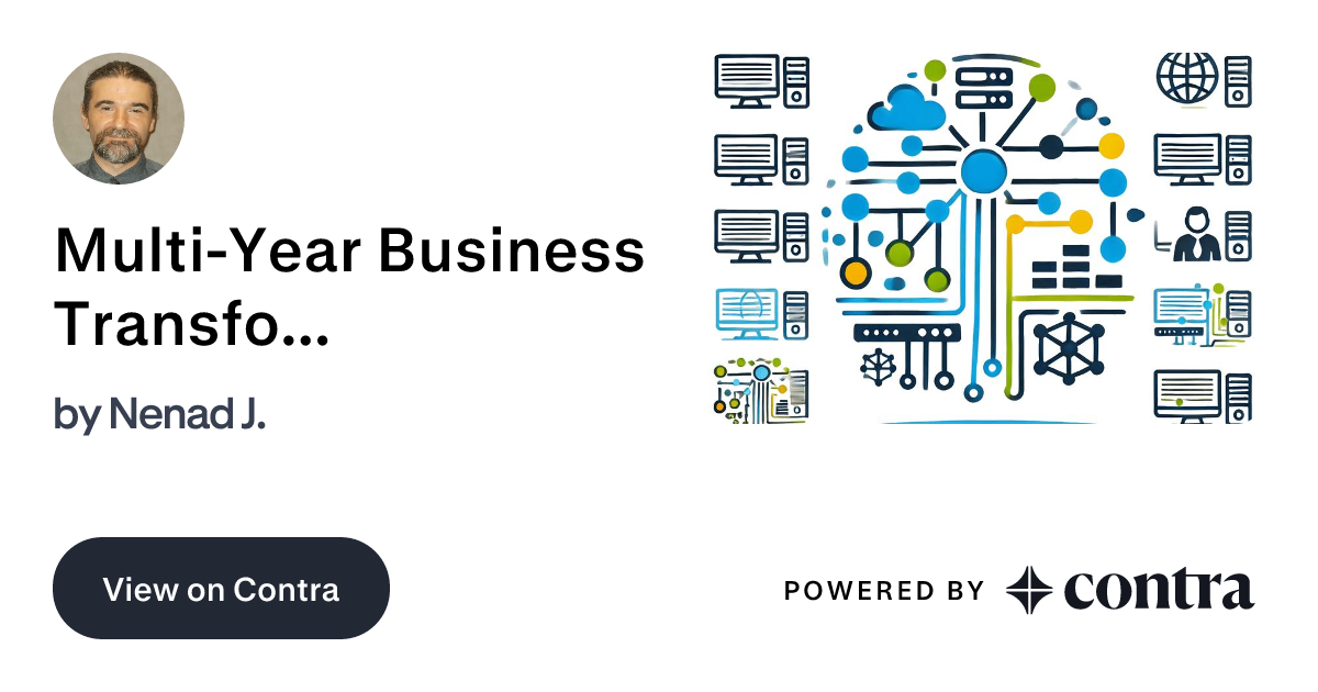 Multi-Year Business Transformation Program by Nenad J.