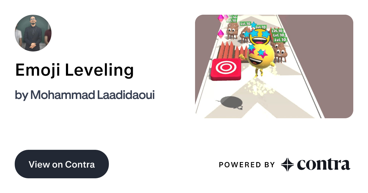 Emoji Leveling by Mohammad Laadidaoui