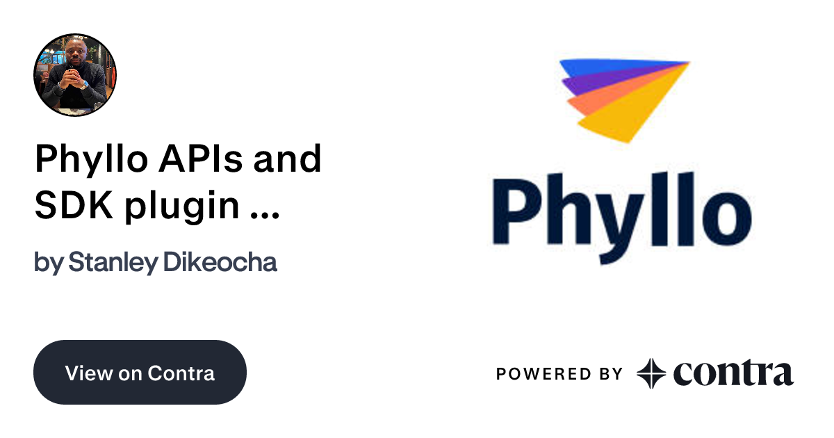 Phyllo APIs and SDK plugin for Bubble.io by Stanley Dikeocha