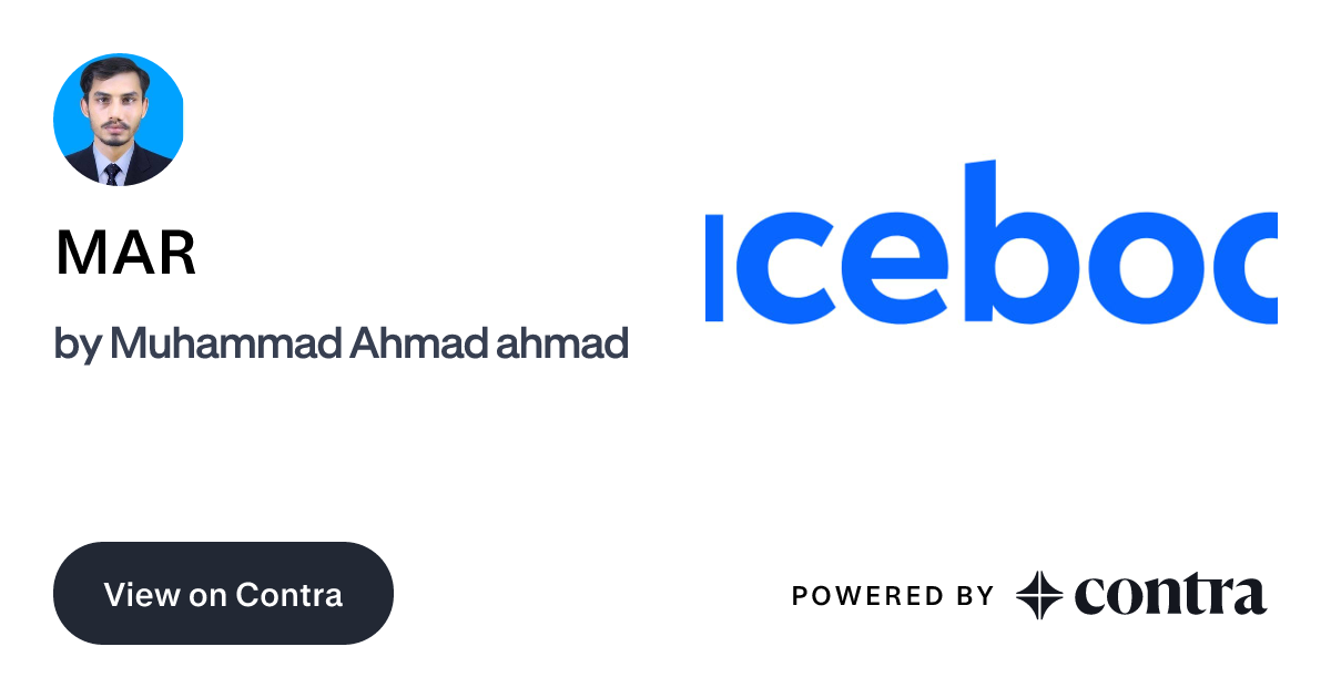 MAR by Muhammad Ahmad ahmad