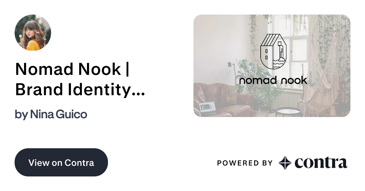 Nomad Nook | Brand Identity Design by Nina Guico