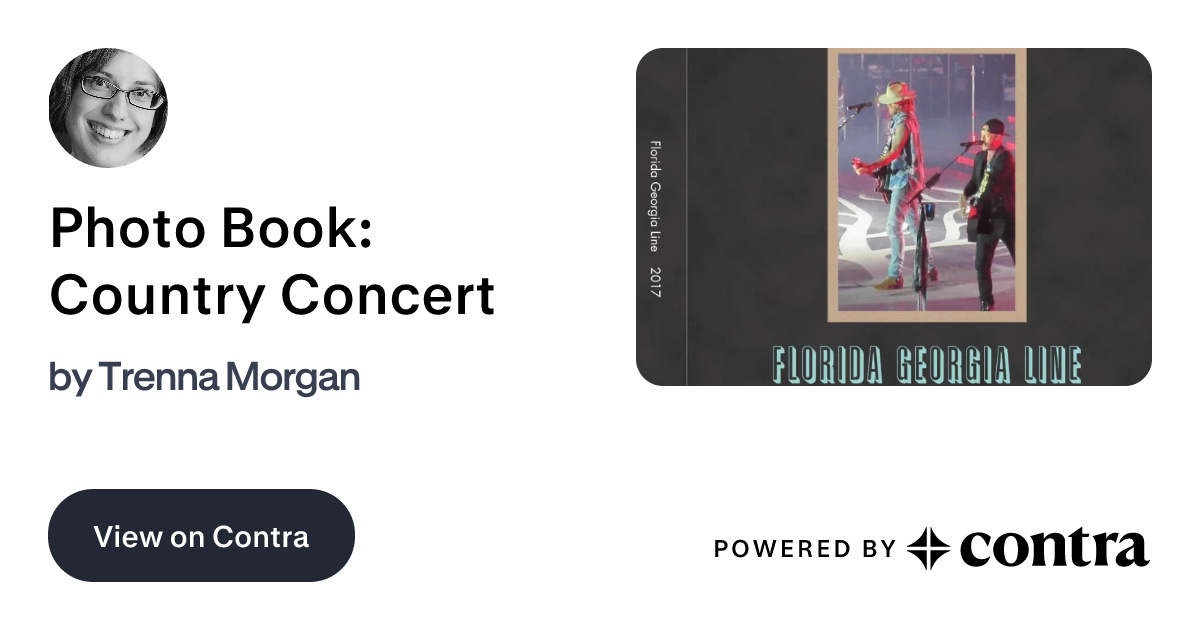 Photo Book: Country Concert by Trenna Morgan