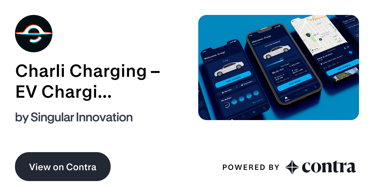 Charli Charging – EV Charging & Payments App by Singular Innovation