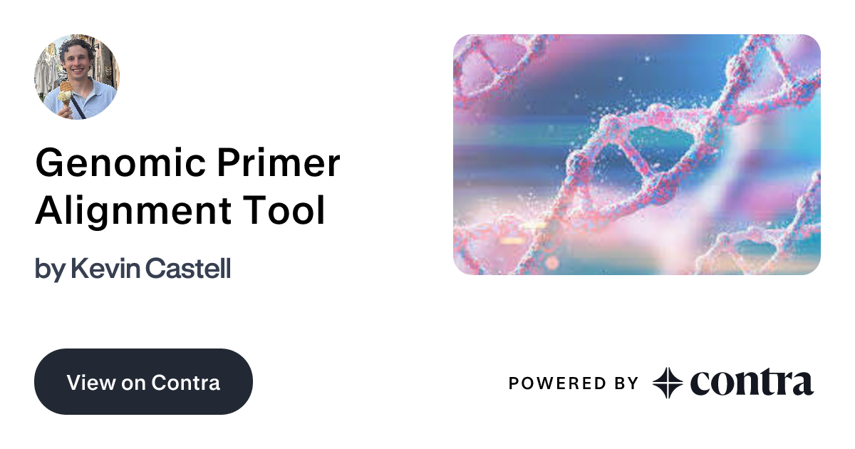 Genomic Primer Alignment Tool by Kevin Castell