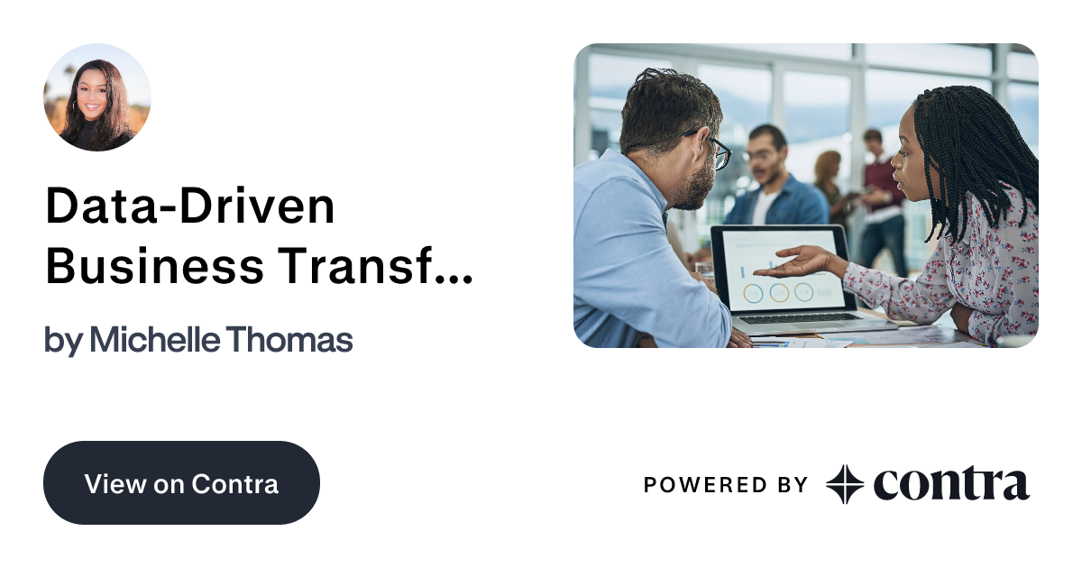 Data-Driven Business Transformation by Michelle Thomas