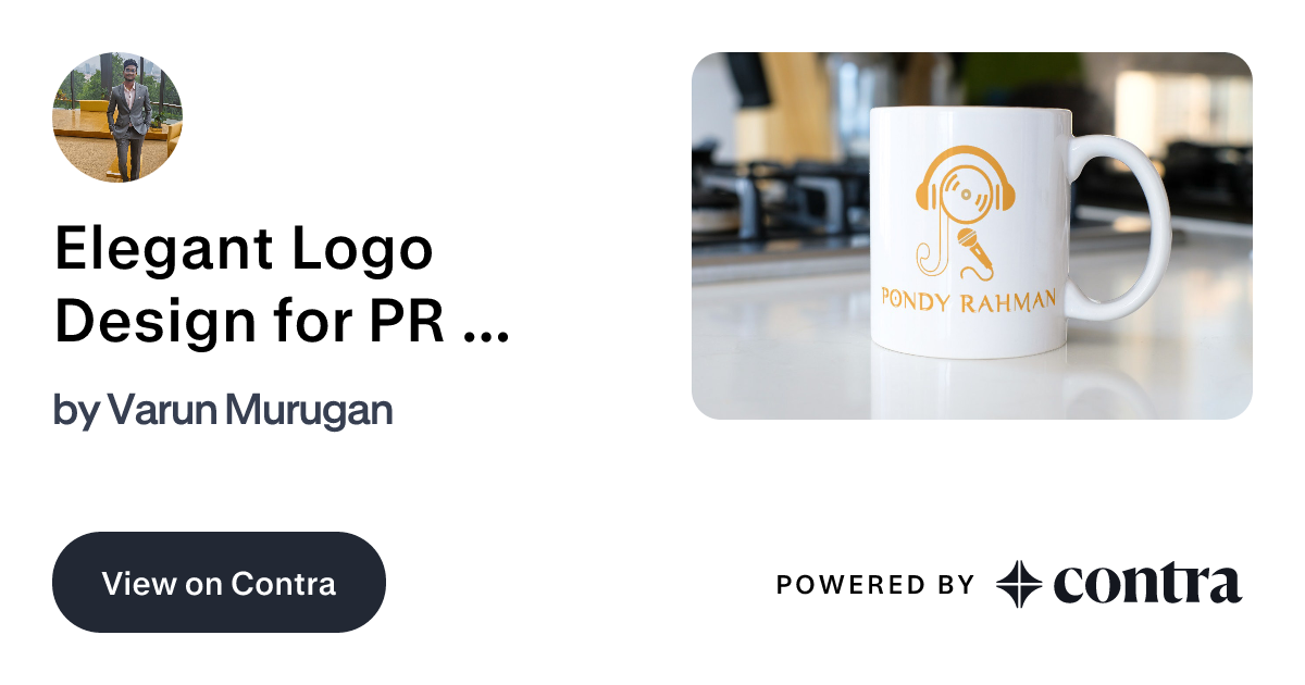 Elegant Logo Design for PR Event Management :: Behance by Varun Murugan