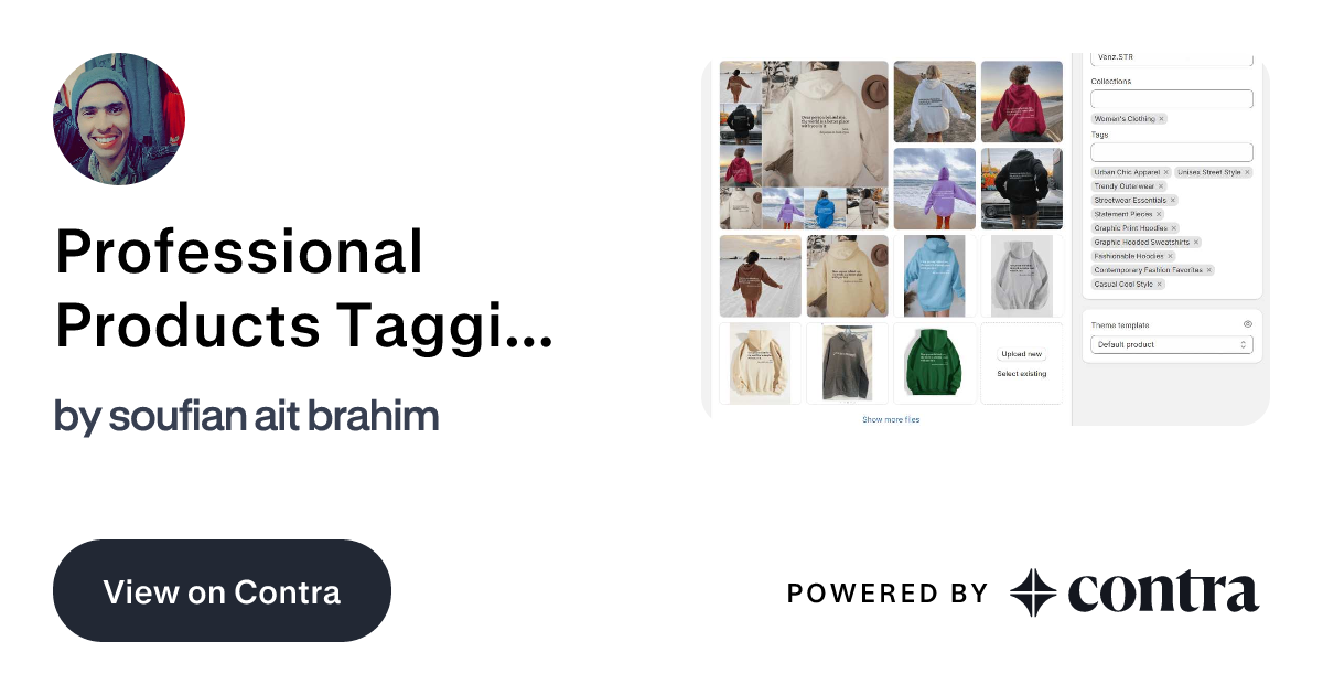 Professional Products Tagging Service by soufian ait brahim