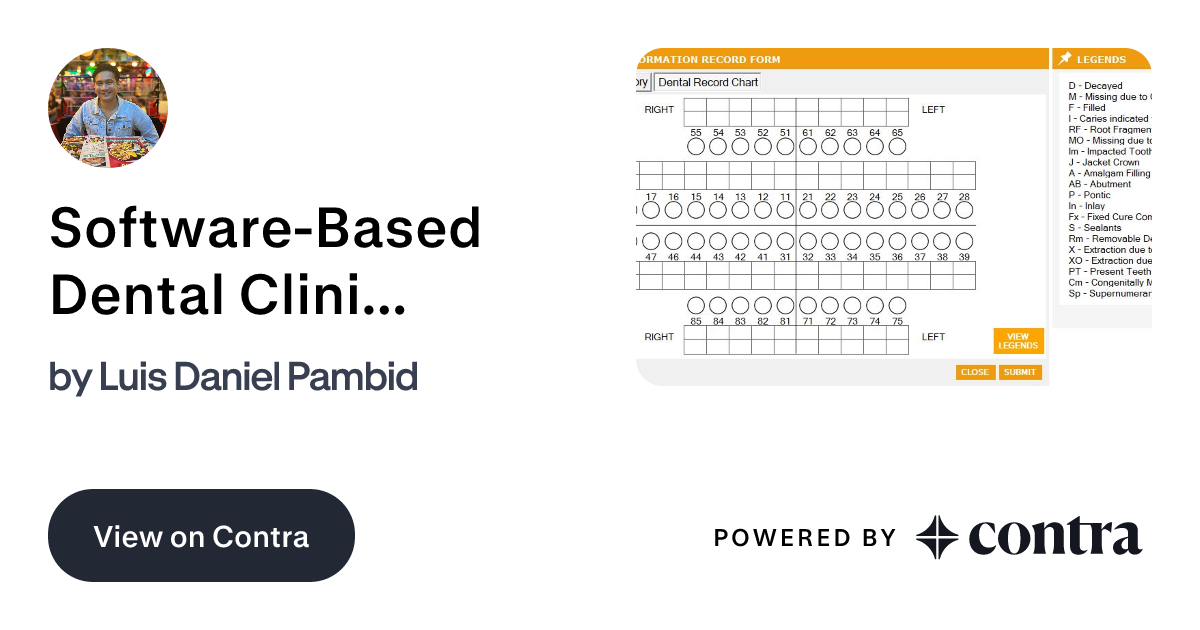 Software-Based Dental Clinic System with SQLite Database by Luis Daniel ...