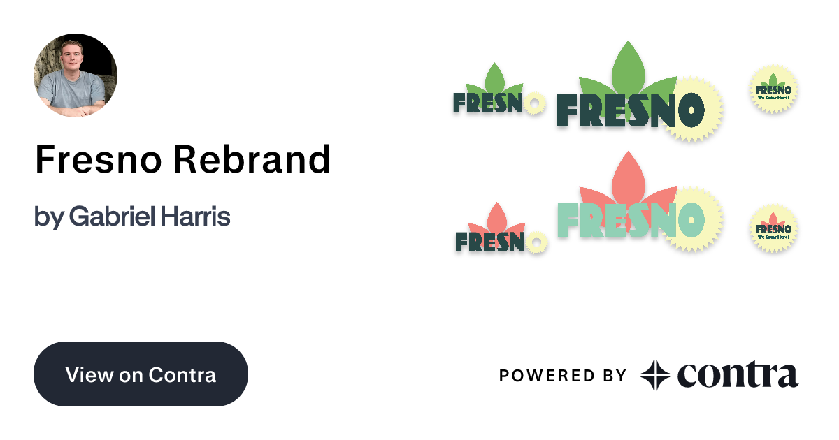 Fresno Rebrand by Gabriel Harris