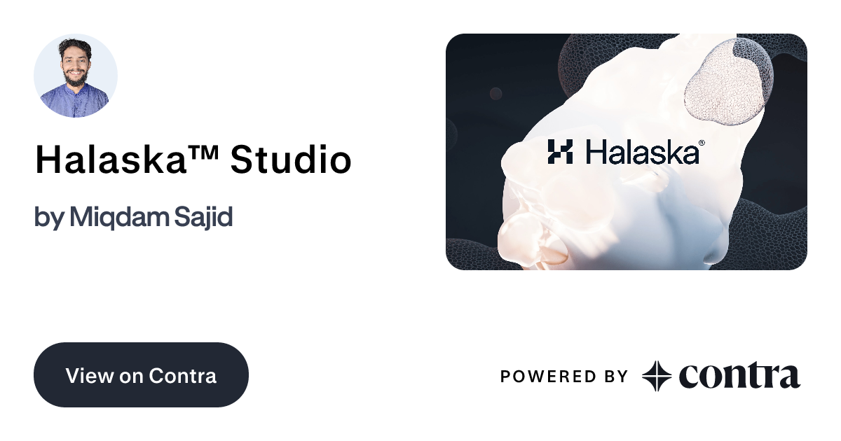 Halaska™ Studio by Miqdam Sajid