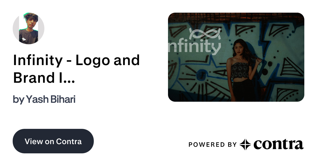 Infinity - Logo and Brand Identity Design by Yash Bihari
