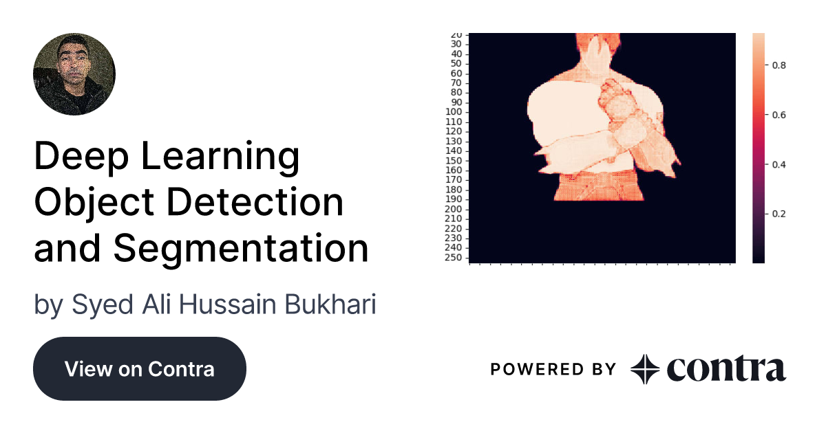 Deep Learning Object Detection And Segmentation By Syed Ali Hussain Bukhari